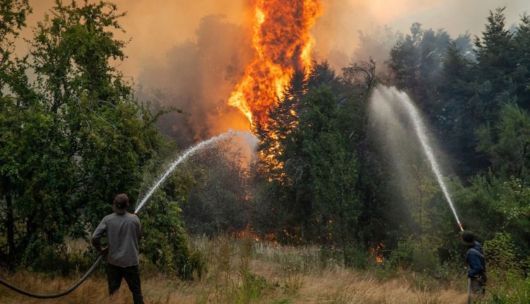 Mapa del fuego: cuáles son las zonas del país en alerta roja por ...